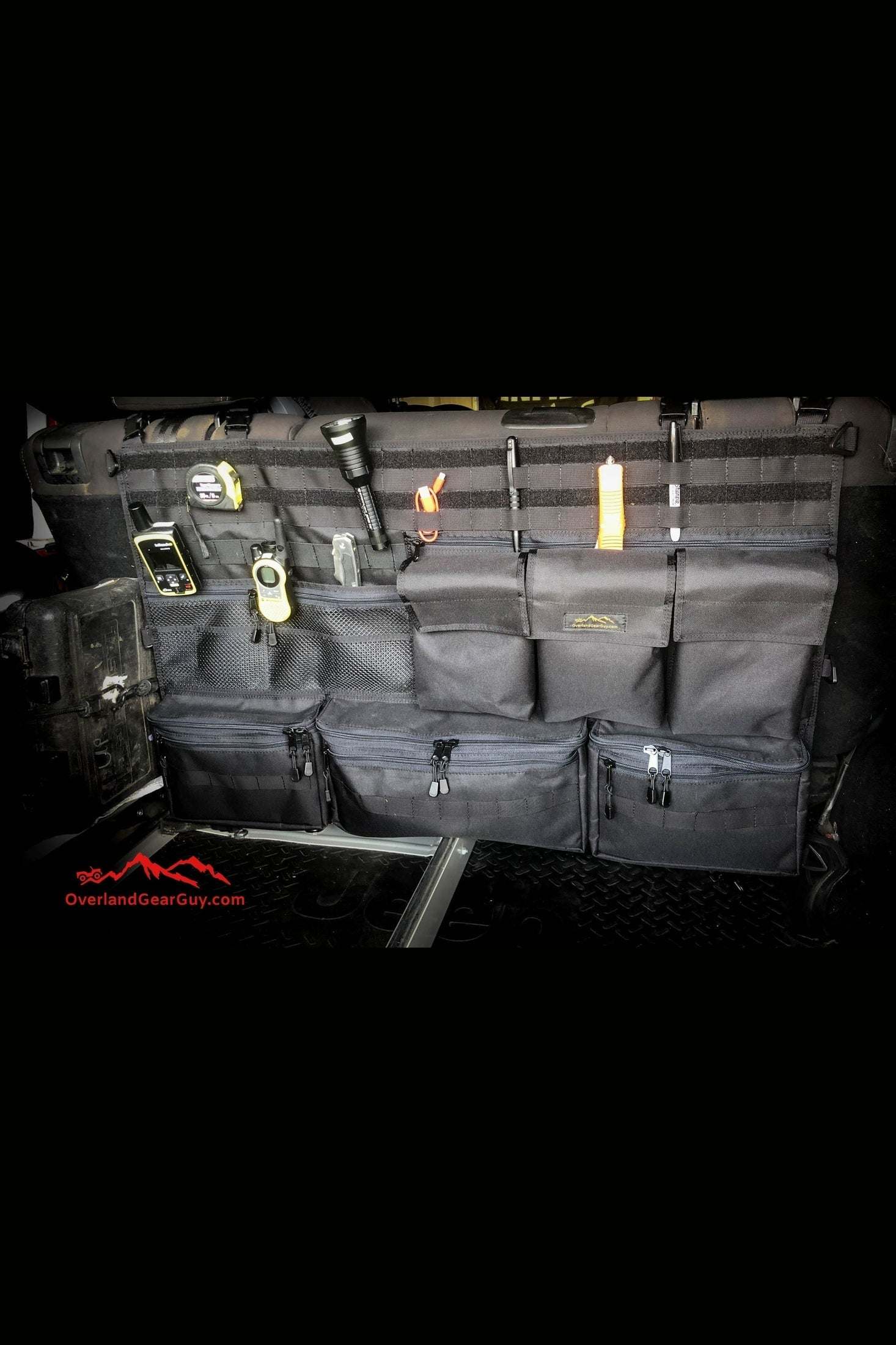 Rear Bench Seat Organizer - Maximize Vehicle Storage & Organization
