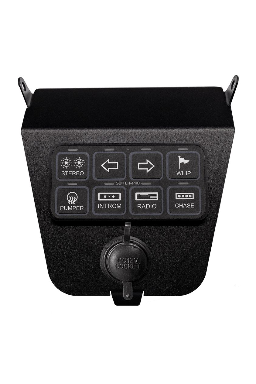 RZR PRO R Switch Pros 8 Bracket: Custom Mounting Solution